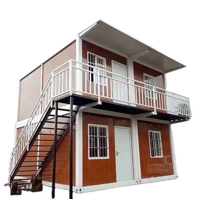 Cina 2022 Design stile moderno distaccabile assemblaggio rapido Flat Pack Container House con acciaio in vendita