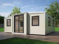 China Log Expandable Container House With Good Quantity For Bedroom for sale