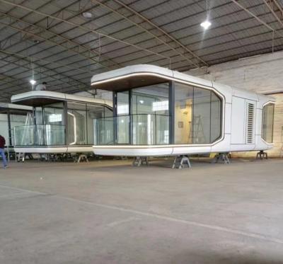 China Hotel Moderne Eenvoud Aanpassen Geprefabriceerde Ruimtecapsule Met Sterke Prestaties Te koop