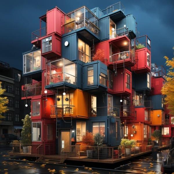 Quality Easy Assemble Prefabricated Detachable Container House with Light Steel for sale