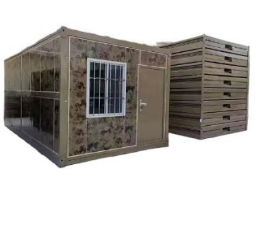 Cina Installazione veloce Customized Tiny Folding Pack Container House con stile moderno semplice in vendita