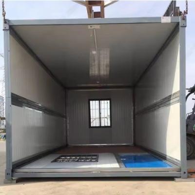 Cina Installazione veloce Customized Tiny Folding Pack Container House con stile moderno semplice in vendita