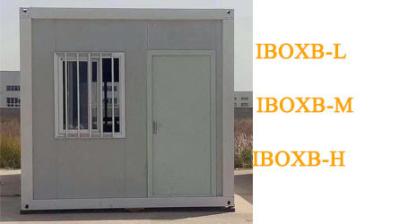 China Booth Steel Warehouse Container Kleine woning met PVC-schuifvenster in draagbaar ontwerp Te koop