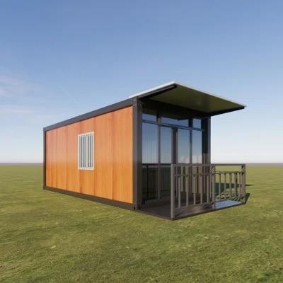 China Staal kantoorcontainerhuis Makkelijk te installeren Aanpasbare kleur Opvouwbaar en uitbreidbaar Te koop