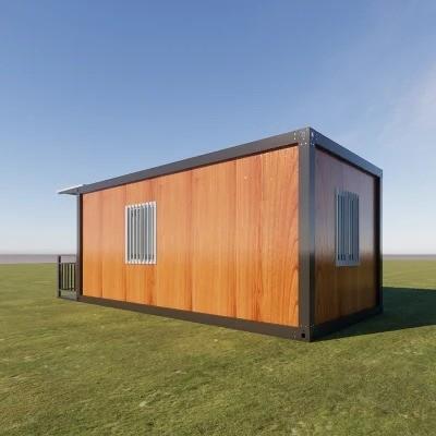 China Instalação rápida Casa de contêineres móveis com estrutura de aço pré-fabricada e vantagem à venda