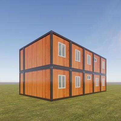 China Instalação rápida Casa de contêineres móveis com estrutura de aço pré-fabricada e vantagem à venda
