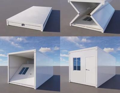 Cina Porta in acciaio contenitore pieghevole casa piatta prefabbricata 20ft 40ft in vendita