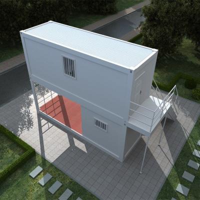 Cina Struttura in acciaio Modulare 40ft Flat Pack Container di spedizione Villa Casa per gli acquirenti finali in vendita