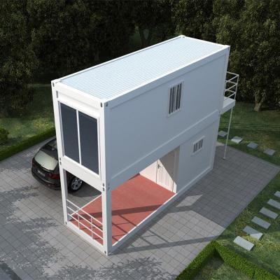 Cina Struttura in acciaio Modulare 40ft Flat Pack Container di spedizione Villa Casa per gli acquirenti finali in vendita