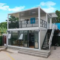 China Customized Color Storage Container House Flat Pack Container House for sale