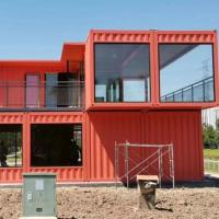 China Customized Color Storage Container House Flat Pack Container House for sale