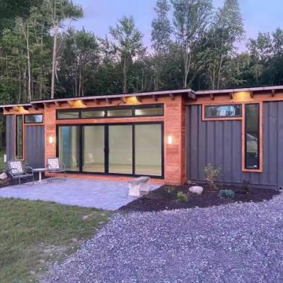 China Moderne Container-Portable House Flat Pack Klappbar schnelle Installation mit Stahltür zu verkaufen