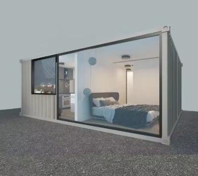 China Moderne Container-Portable House Flat Pack Klappbar schnelle Installation mit Stahltür zu verkaufen