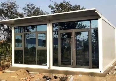 China Moderne staalconstructie Draagbare prefab vouwbare containerhuis voor wonen Te koop
