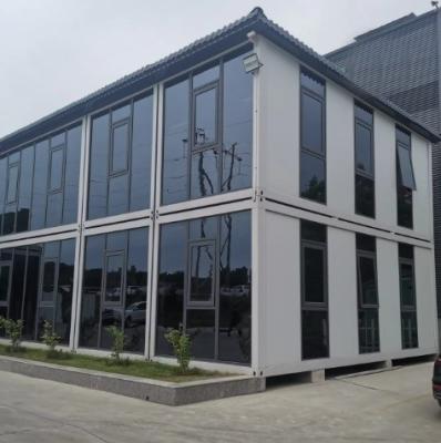 China Moderne staalconstructie Draagbare prefab vouwbare containerhuis voor wonen Te koop