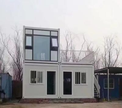 China Moderne staalconstructie Draagbare prefab vouwbare containerhuis voor wonen Te koop
