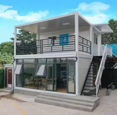 China Porta de aço Desmontável Modular Casa Prefabricada de vários andares Containers Casas Edifícios à venda