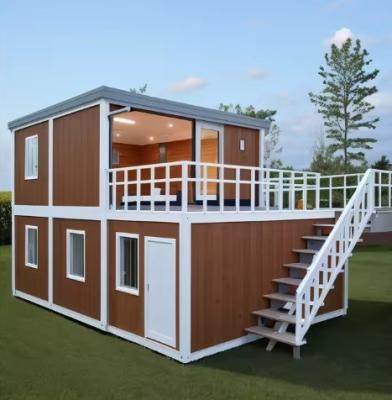 China Porta de aço Desmontável Modular Casa Prefabricada de vários andares Containers Casas Edifícios à venda
