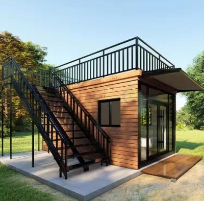 China Porta de aço Desmontável Modular Casa Prefabricada de vários andares Containers Casas Edifícios à venda