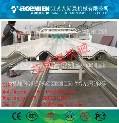 China PVC Hollow Roof tile making machine for sale