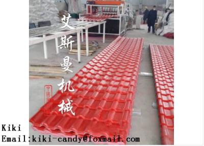 China Plastic PVC Glazed Tile Roof Roll Forming Machine for sale