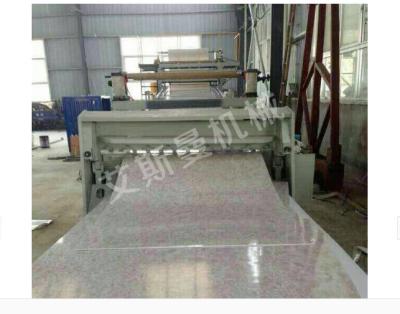 China No radiation,eco-friendly PVC artificial Marble wall panel production line/making machine for sale