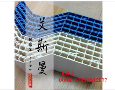 China Plastic Hollow Double Layer Roll Forming Machine for Roofing Tiles 12mm - 14mm thickness for sale
