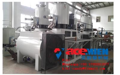China CE Approval 800 kgh Plastic Mixer Machine Door Panel Horizontal PVC Mixer Machine for sale