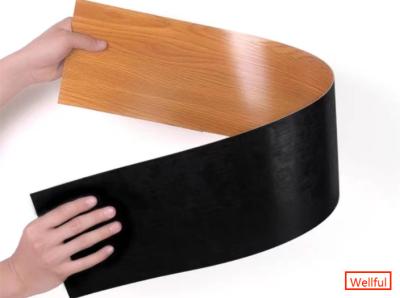 Fire Resistance Bf1 Wooden PVC Tile Flooring 2.0mm Slip Resistance