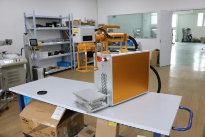 China Metal Printing Handheld Laser Marking Machine 50W 100W Multi Power Optional for sale