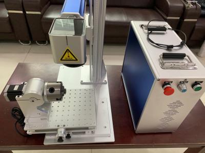 China Electric Portable Laser Etching Machine Steel Tubes Rings Cutting Engraving for sale