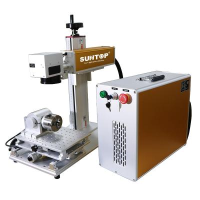 China Electric Portable Laser Etching Machine Steel Tubes Rings Cutting Engraving for sale