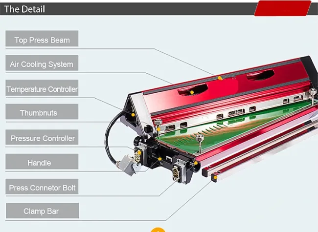 Portable Food Grade Conveyor Belt Finger Joint Machine