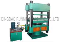 China Column Type 100T Rubber Vulcanizing Press Machine 2 Layers Manual Control Rubber Vulcanizer for sale