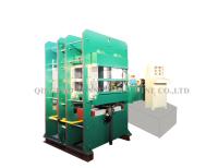 China Column Type Rubber Moulding Machine / Rubber Mold Vulcanizer PLC Control for sale