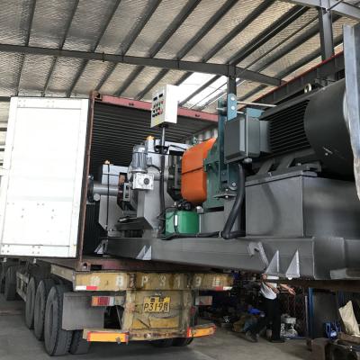 Cina Alta velocità dura a 22 pollici del riduttore del dente di due rotoli della macchina di gomma del frantumatore in vendita