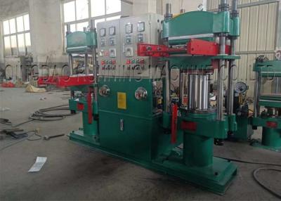 China 50T Pressure Rubber Gasket Hydraulic Vulcanizing Press Machine with Double Working Station for sale