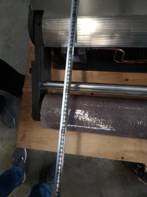 China Portable Hot Platen Buffing Machine Conveyor Belt Vulcanising Press for sale