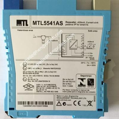 China MTL5541AS MTL5500 Din-Rail Mounted Intrinsically Safe Isolator for sale