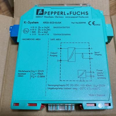 China PEPPERL+FUCHS Isolated Barrier SMART Current Driver KFD2-SCD-Ex1.LK for sale