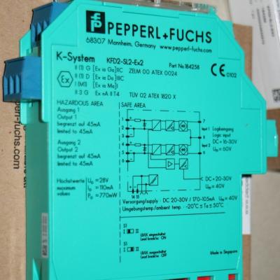 China PEPPERL+FUCHS Isolated Barrier Solenoid Driver KFD2-SL2-Ex2 for sale