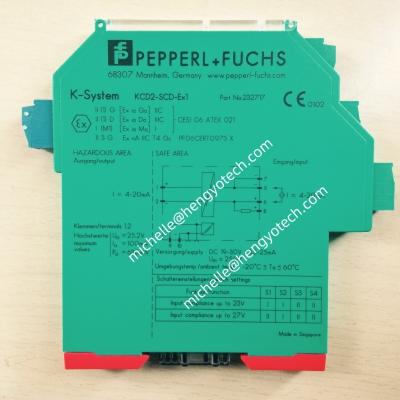 China PEPPERL+FUCHS Isolated Barrier SMART Current Driver KCD2-SCD-Ex1 for sale