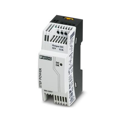 China STEP-PS/1AC/12DC/1.5 Phoenix Contact Power Supply 2868567 for sale