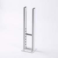 China Height-adjustable Radiator Bottom Connection Floor Mounting Bracket for sale