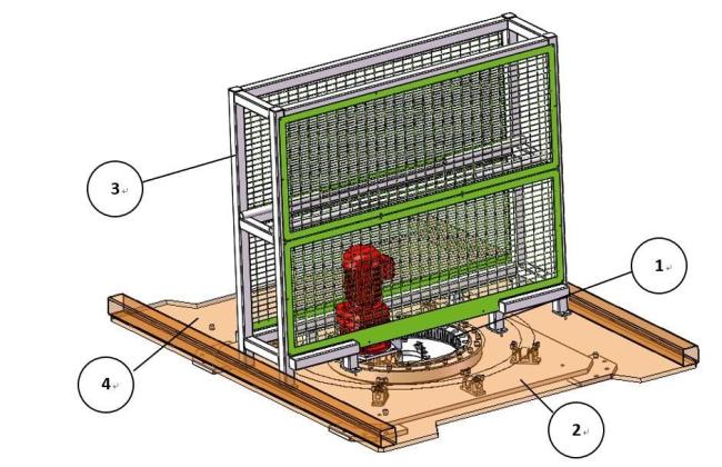High Speed Solar Glass Loading Machine Glass Machinery