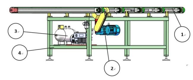 High Speed Solar Glass Loading Machine Glass Machinery