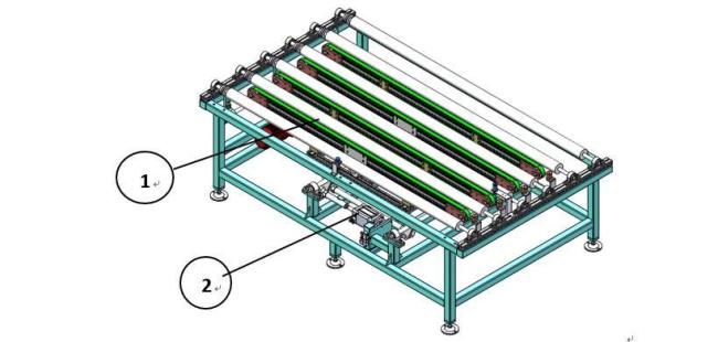 High Speed Solar Glass Loading Machine Glass Machinery