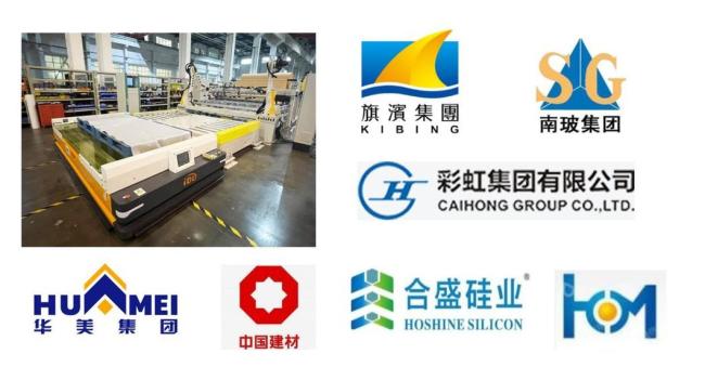 High Speed Solar Glass Loading Machine Glass Machinery