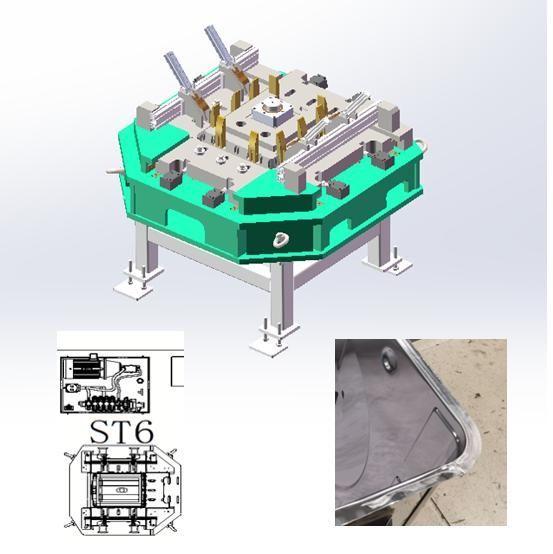 Household Dishwasher Tub Making Machine (bottom, top and wrapper seaming)