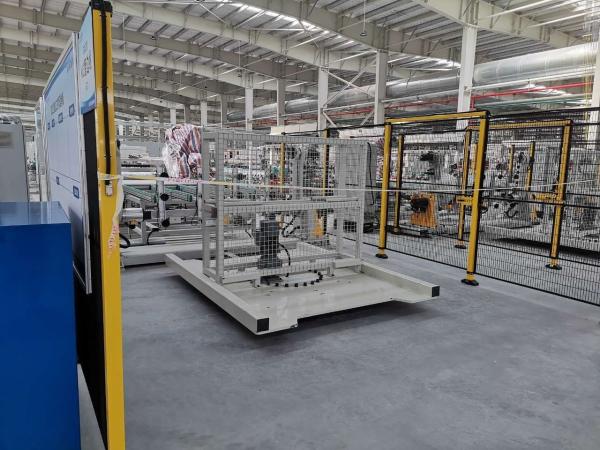High Speed Solar Glass Loading Machine for Glass Machinery Horizontal Structure 12 Months